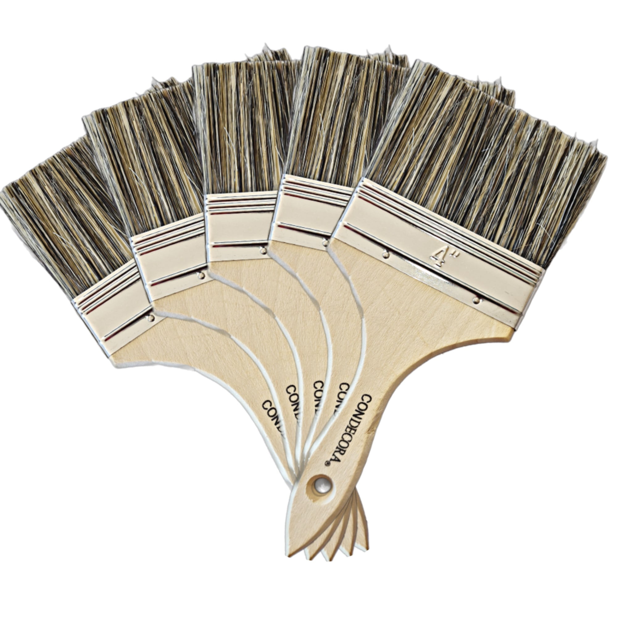 Set 05un Brocha Pintor 4 Hela Condecora | Lider