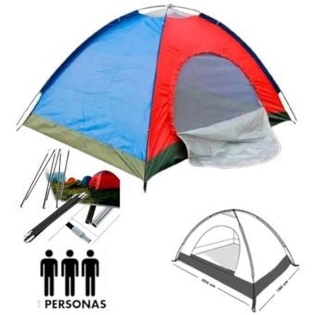 Carpa Para Acampar Para 3 Personas - Facil Armado | Lider