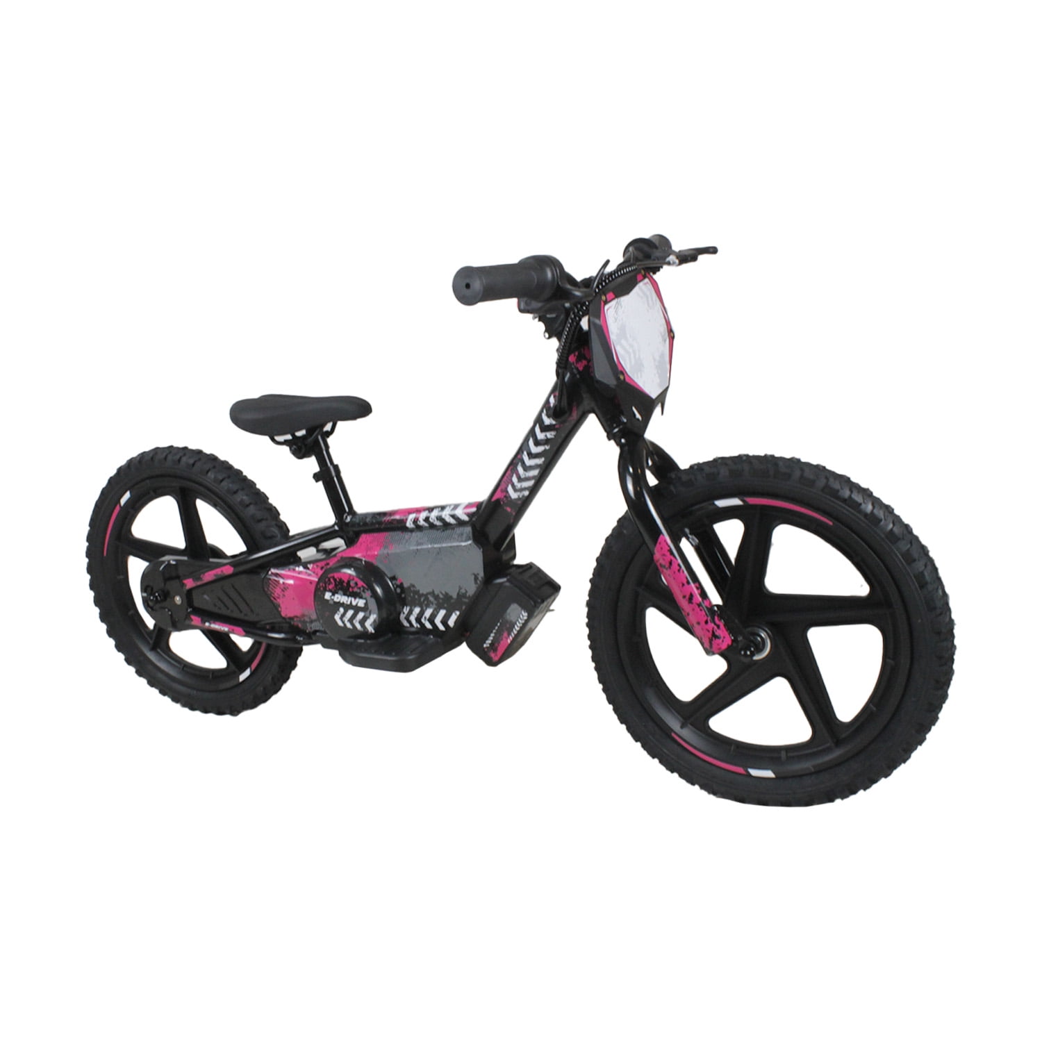 Bicicleta Moto Eléctrica E-Bike BeRide Aro 16 Rosada | Lider