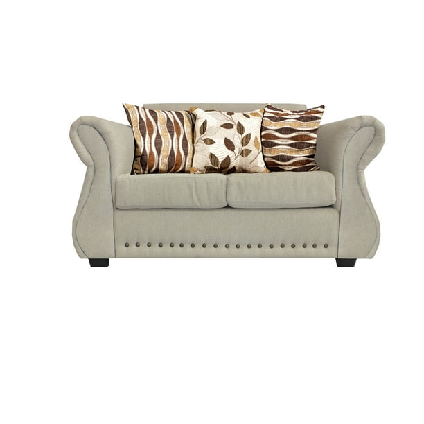 Sofá Roma 2C Tela Beige | Lider