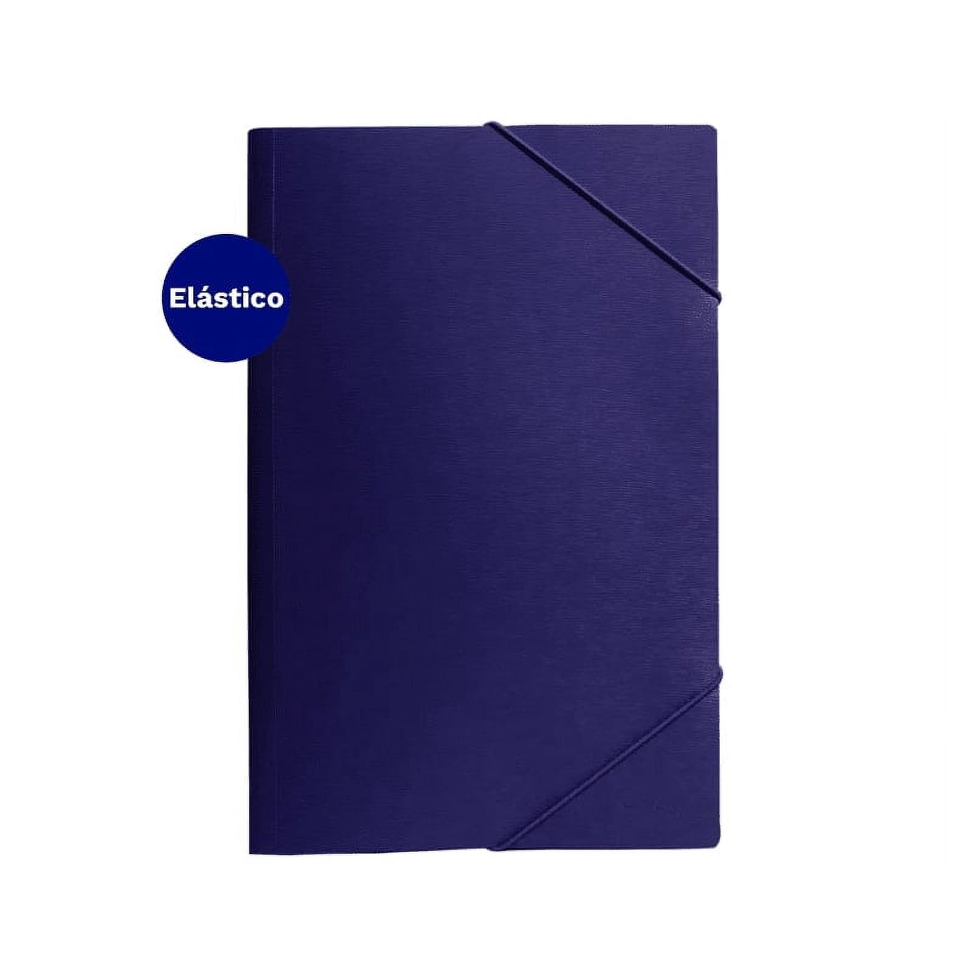 Carpeta Porta Documentos Con Elastico Oficio Morado Lavoro | Lider