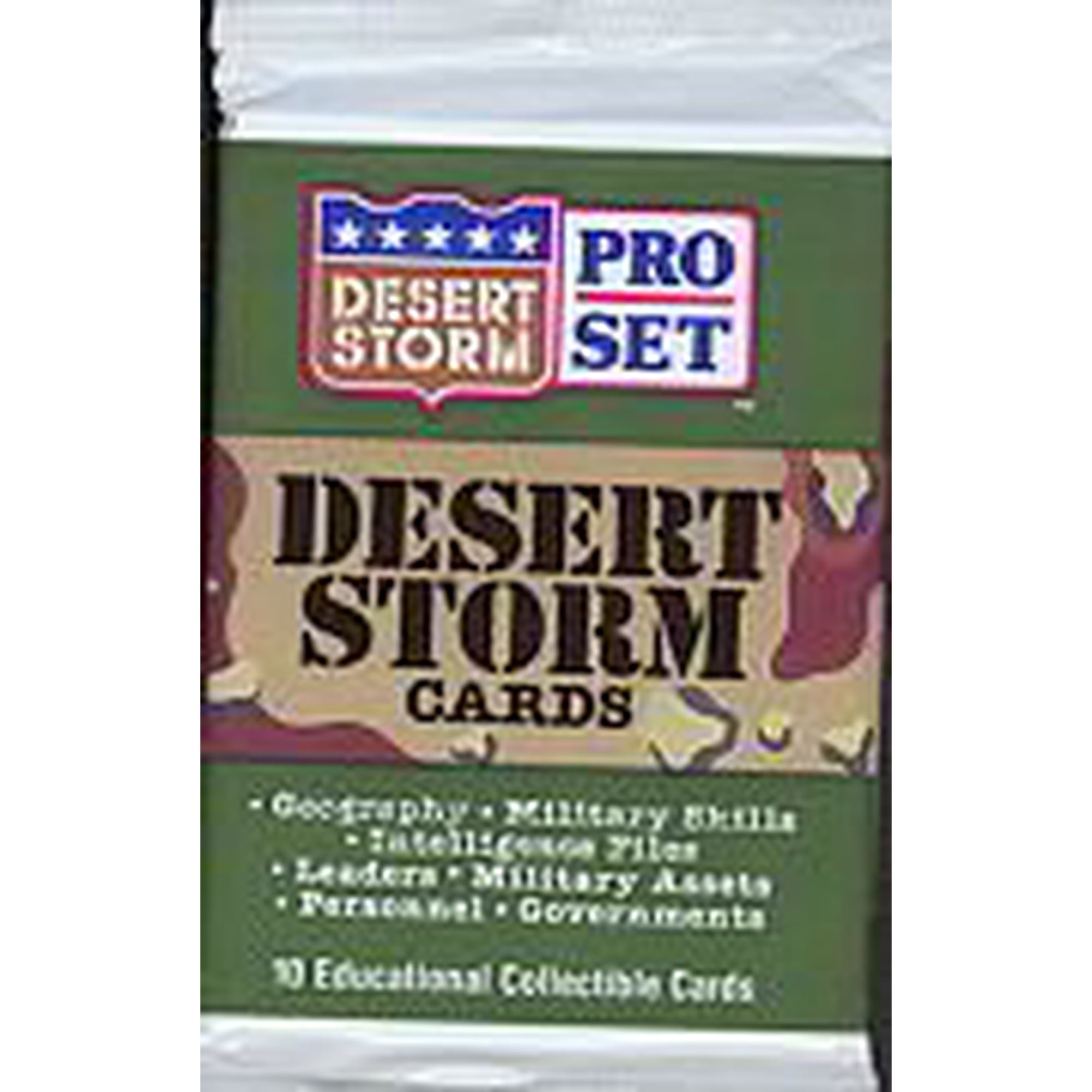 Desert Storm Pro Set Cardsnull