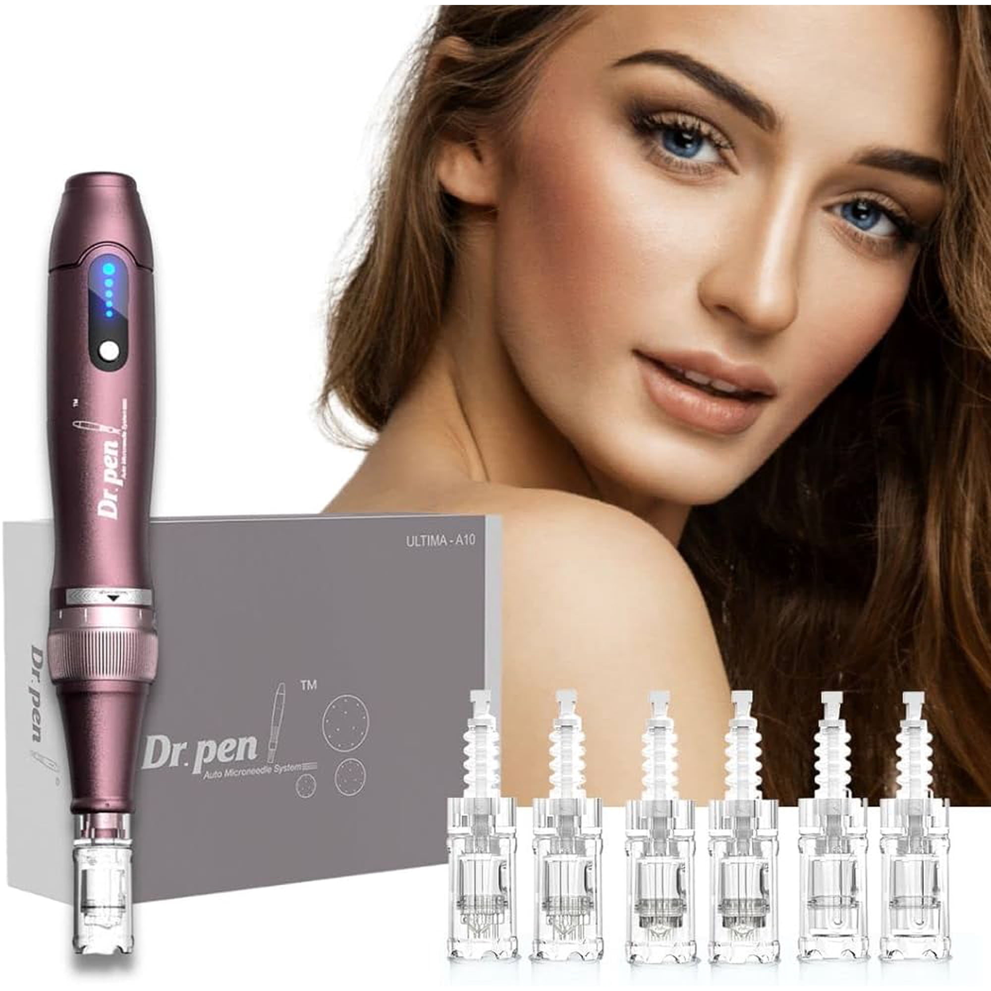 Dermapen Dr Pen Original A10 Pantalla Led Cargador Tipo C | Lider