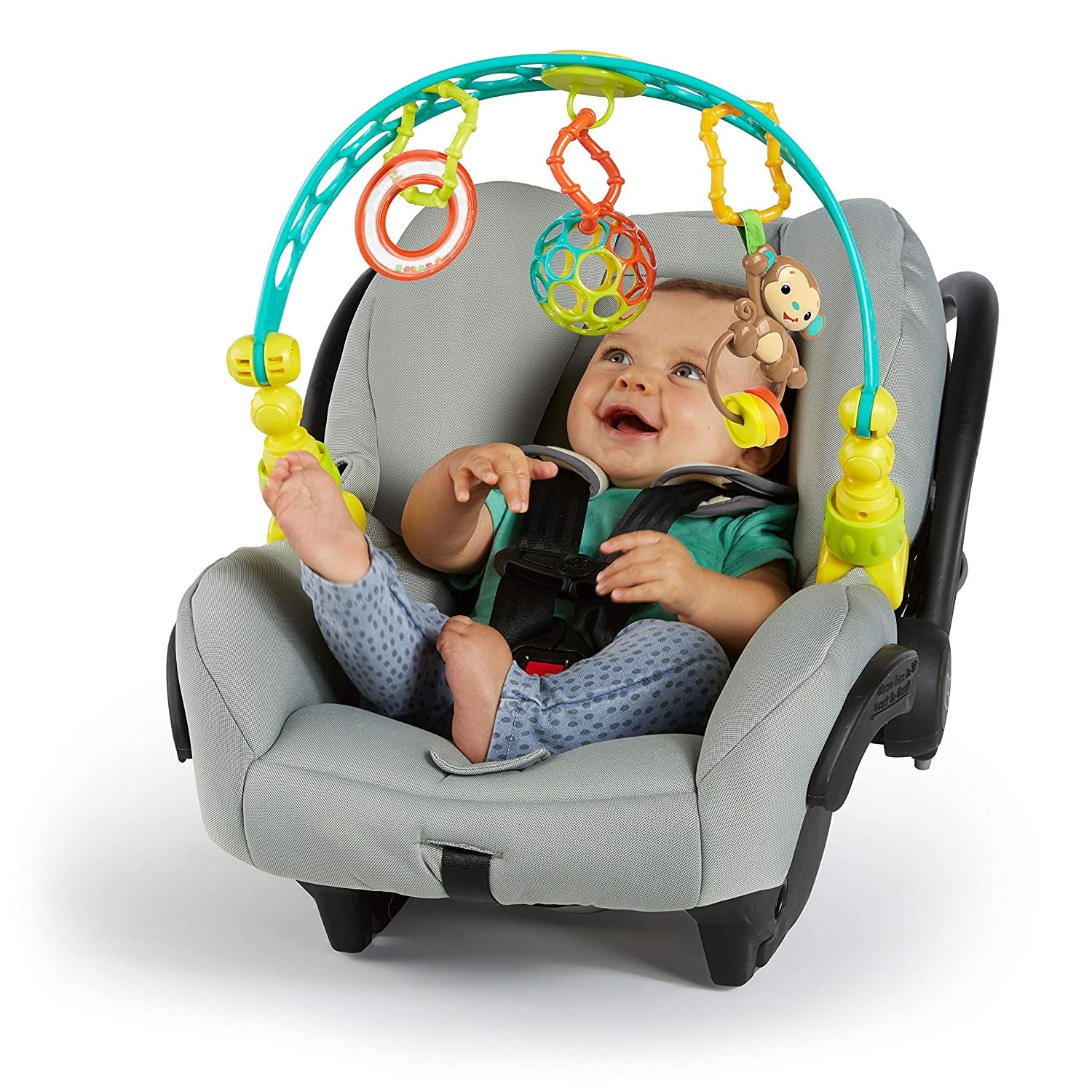 Bright Starts Oball Flex 'n Go Activity Arch Take-Along Toy, Ages ...