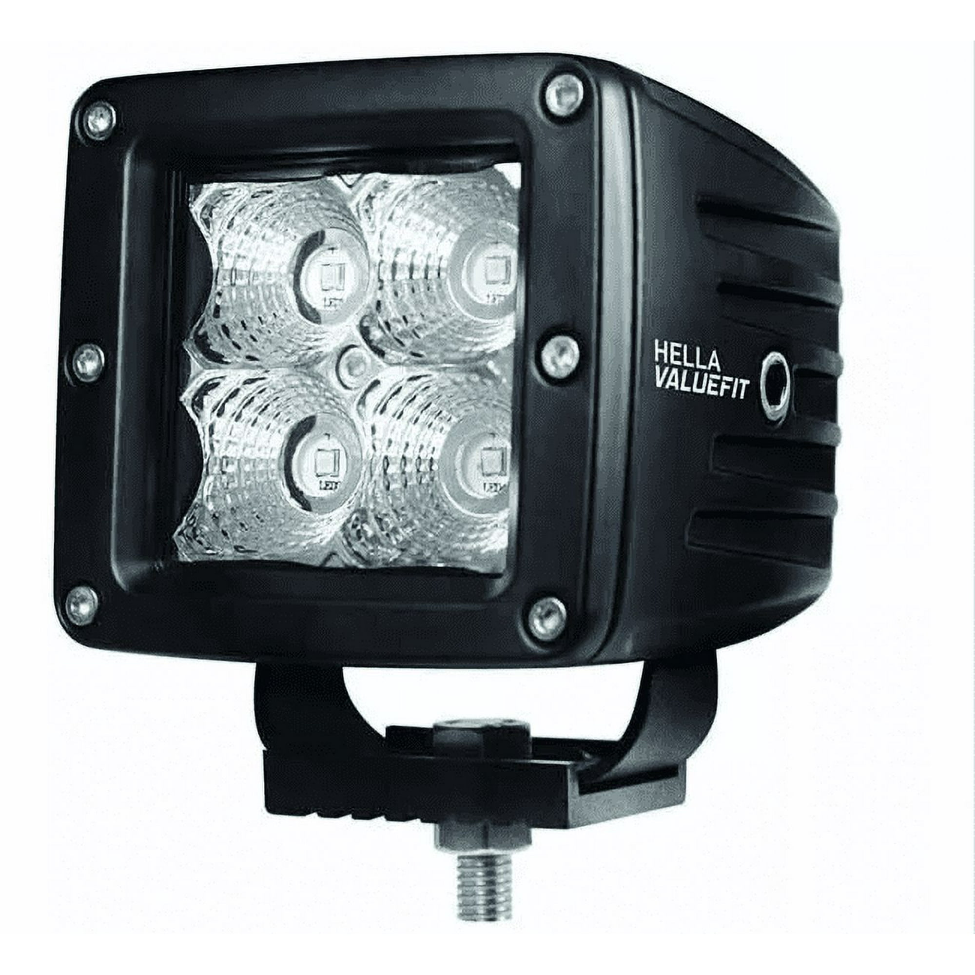 Kit Farol Rectangular 4 Led Flood Light Hella 10-30v | Lider