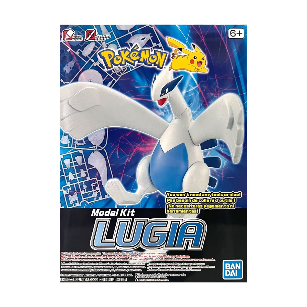 POKEMON - LUGIA - MODEL KIT ARMABLE - BANDAI | Lider