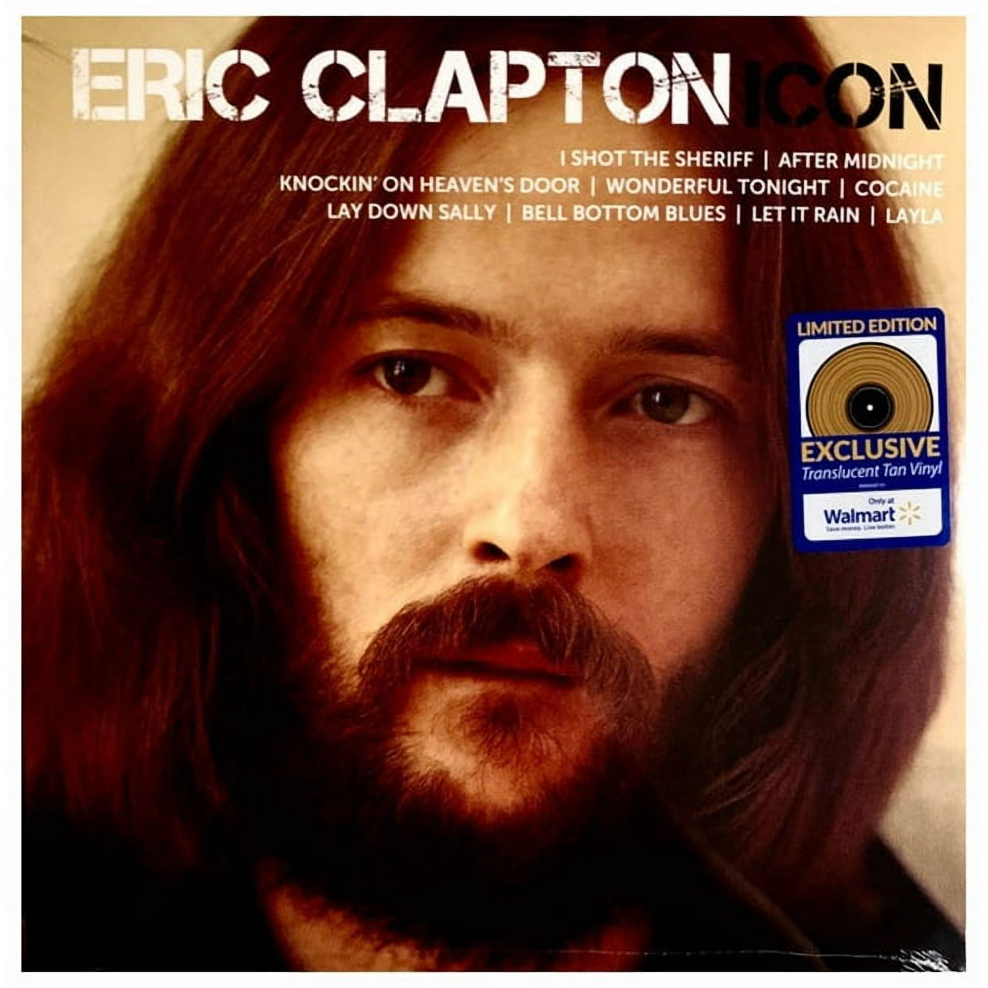 Eric Clapton Icon Greatest Hits (exclusive) (translucent Tan Vinyl ...