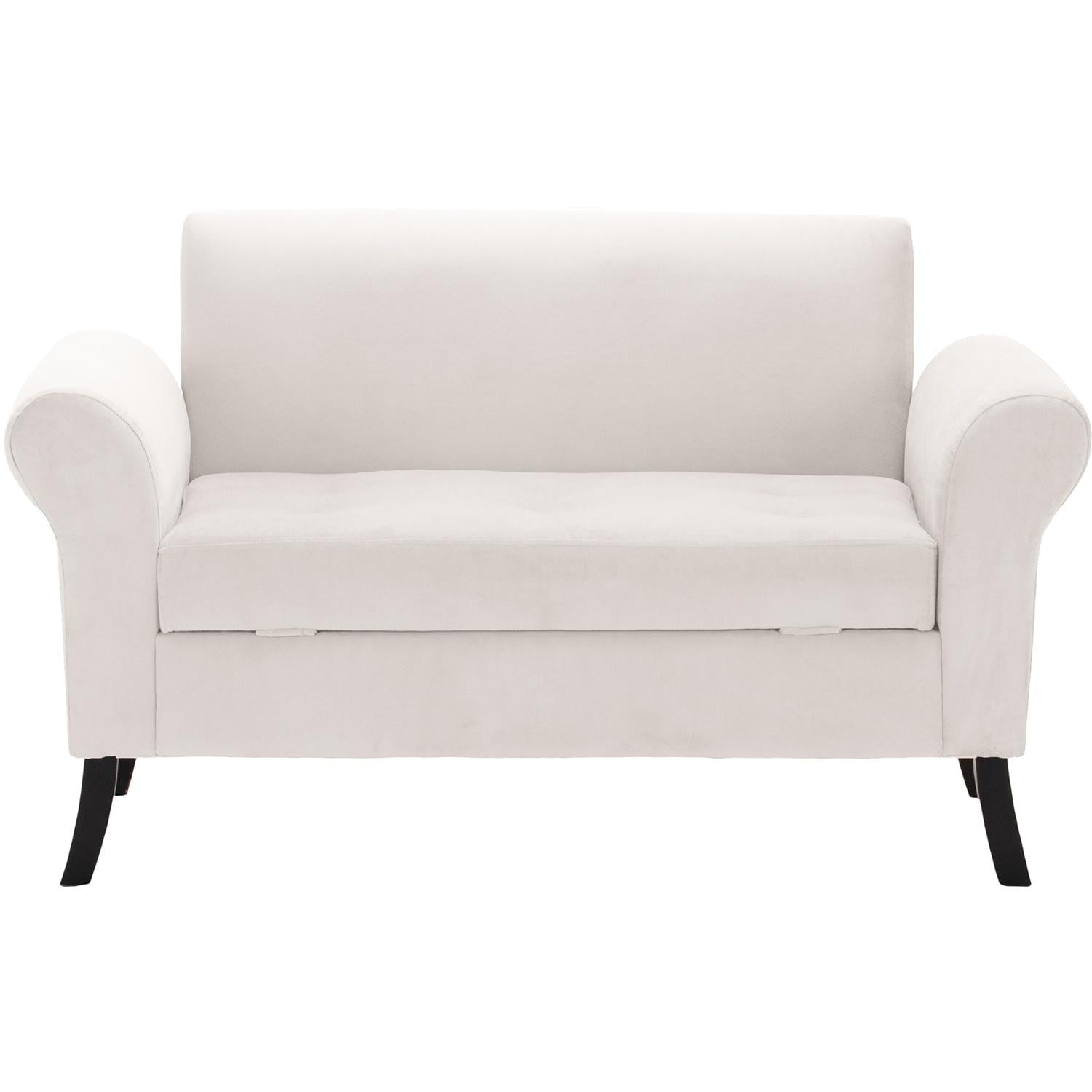 Banqueta Baul + Respaldo Lua 2C Felpa 20 Crudo | Lider