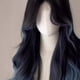 Xiao Hua Cabello sintético de imitación, rizado degradado, estilo ...