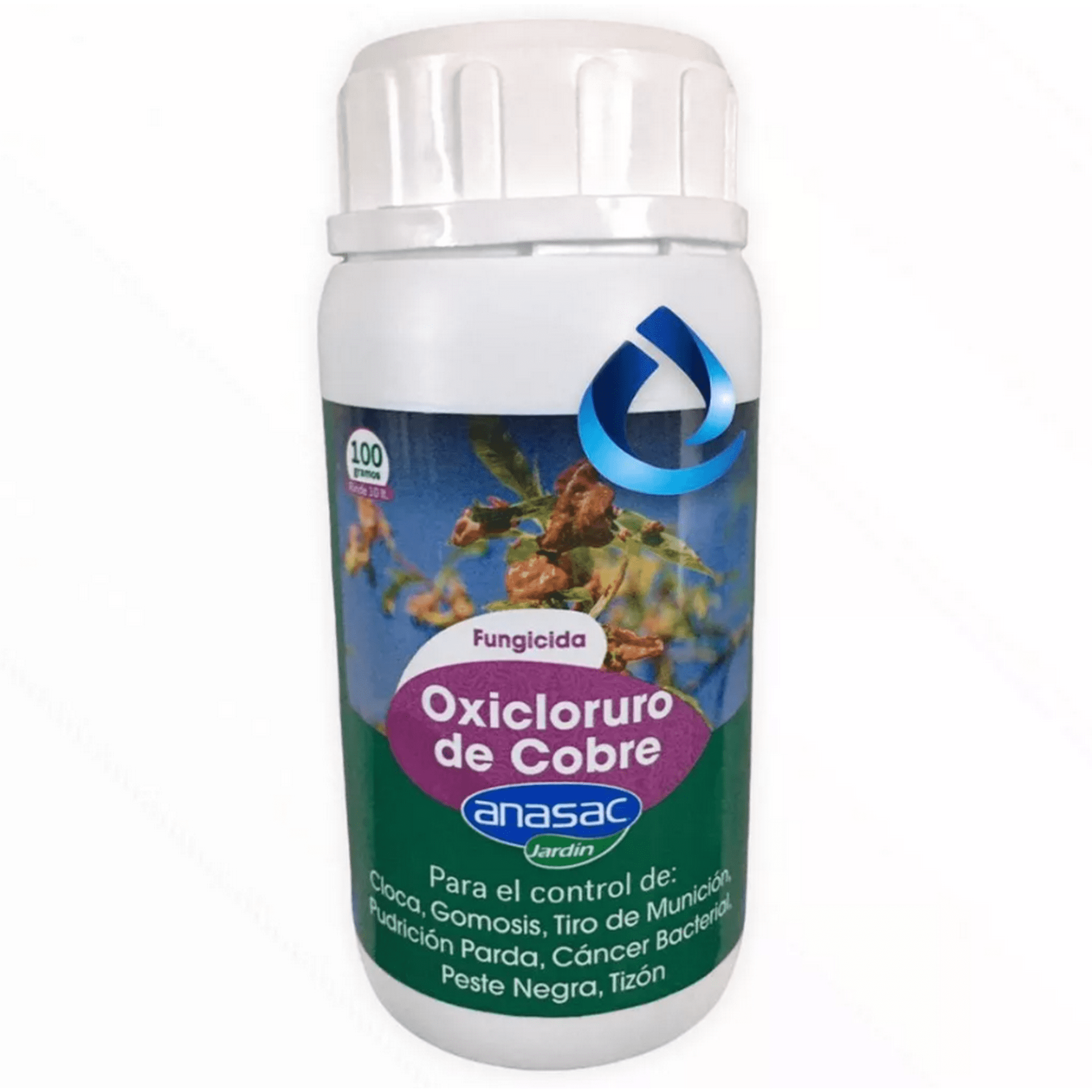 Fungicida Oxicloruro De Cobre 100 Gr Anasac | Lider