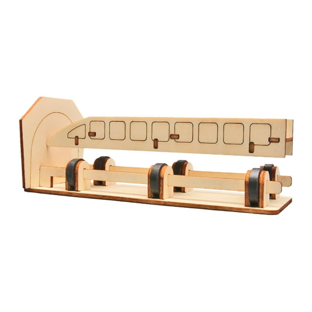 Experimento Científico Modelo De Tren Maglev DIY Craft Para Niños ...