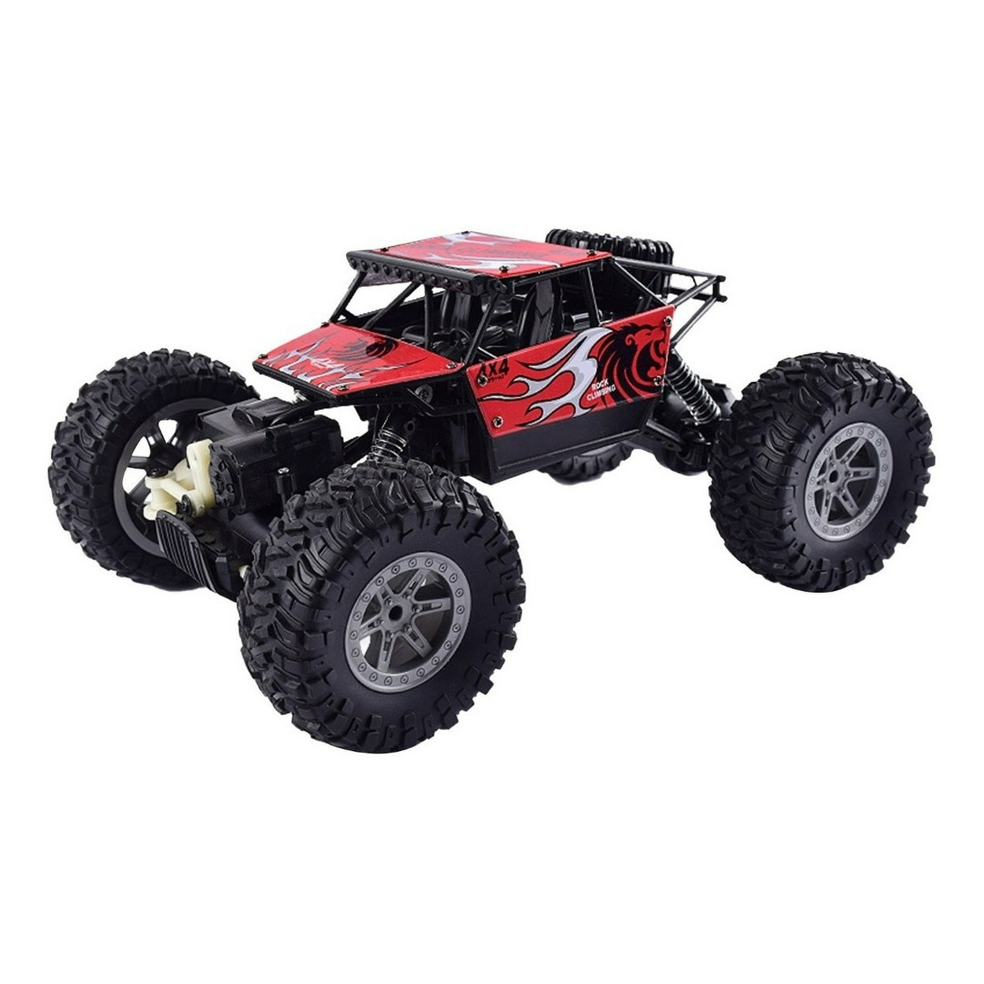 Auto Control Remoto 4x4 Con Batería Y Cargador Del Automóvil | Lider