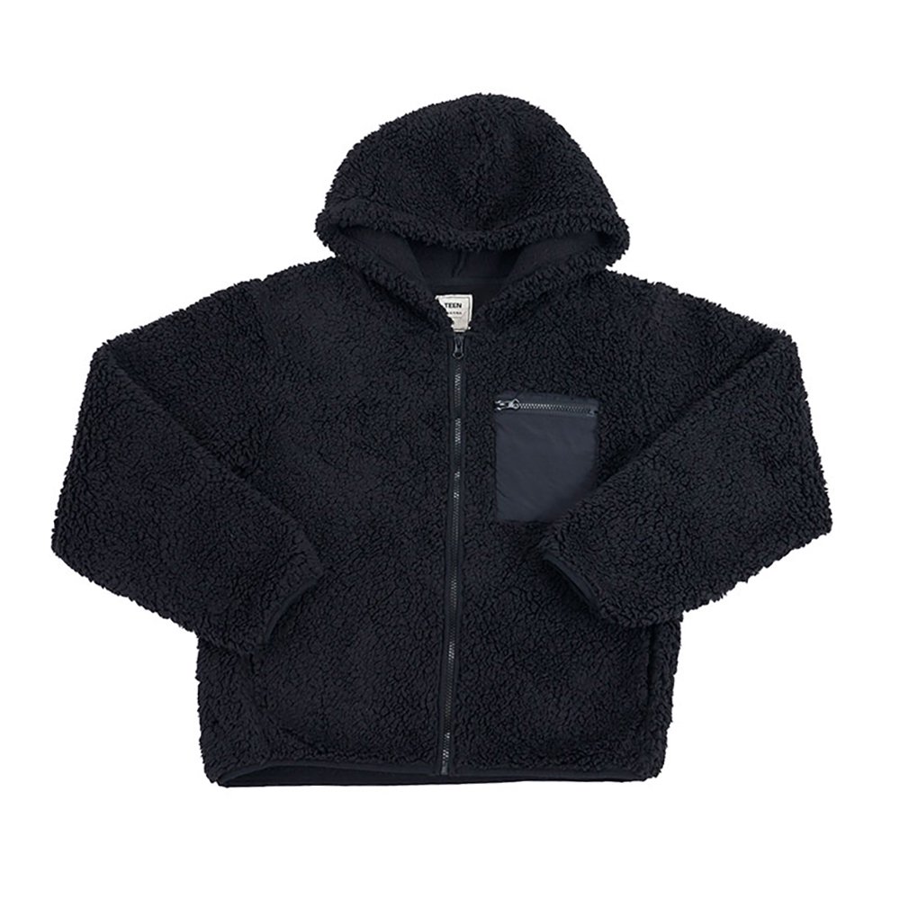 Poleron Niña Teen Corderito Negro Corona | Lider