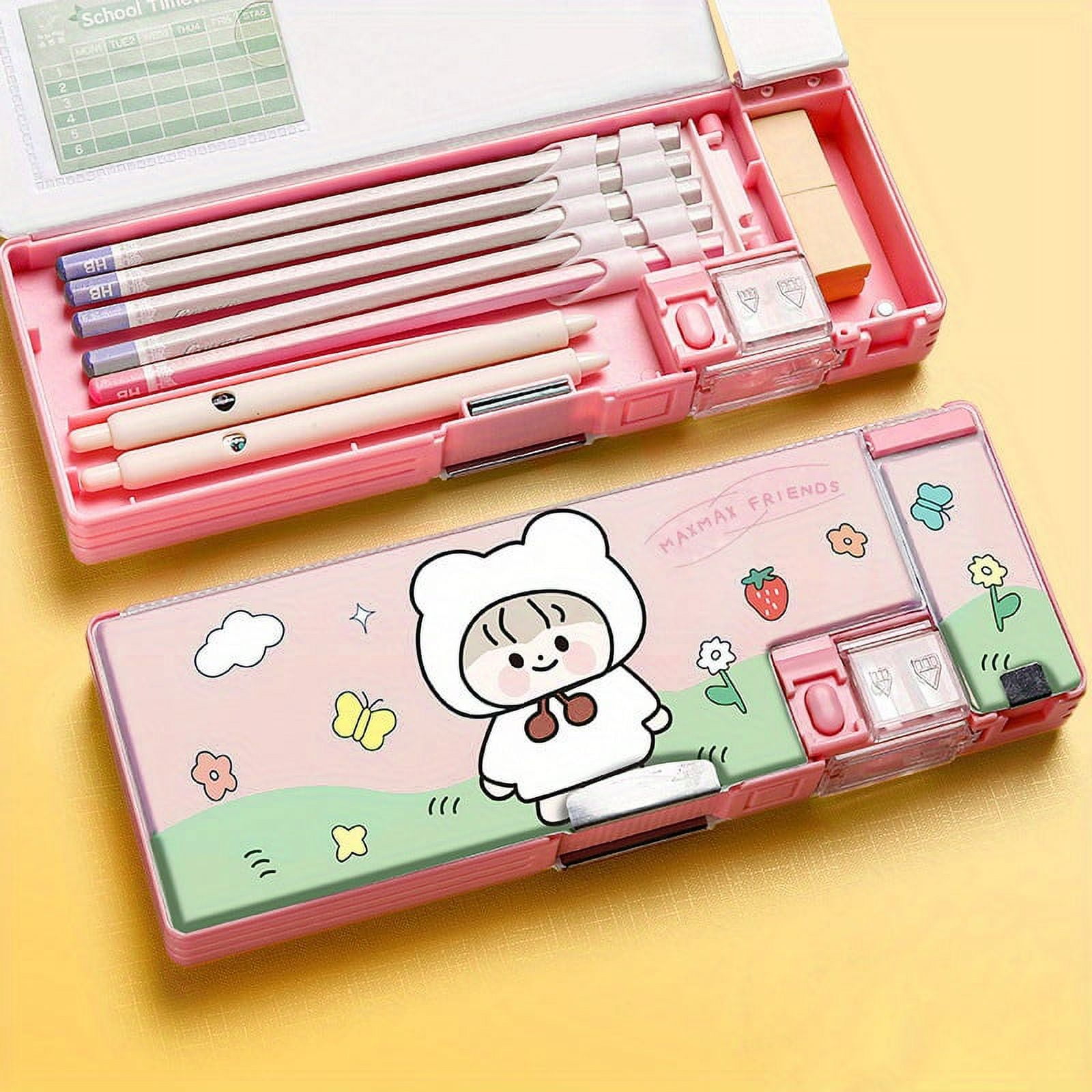 Organize Your Writing Essentials with our Large Capacity Double Layer ...