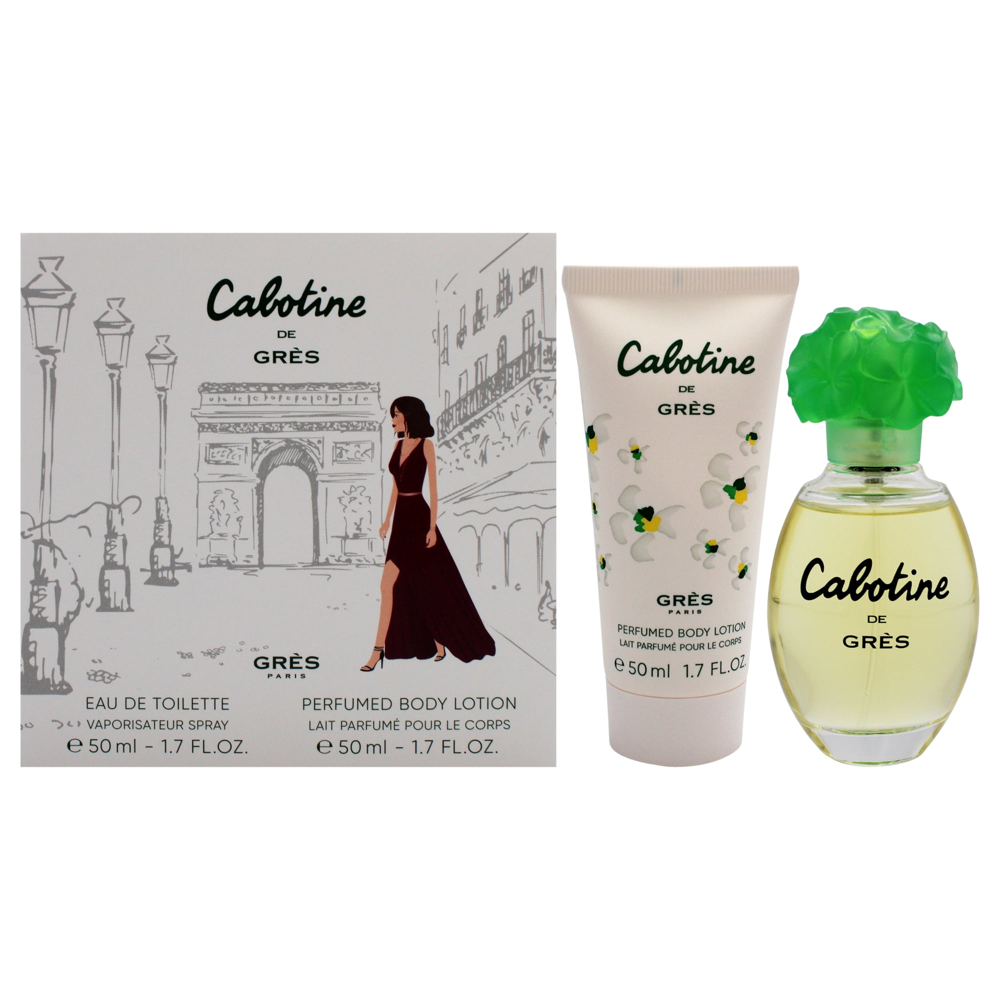 Cabotine de Parfums Gres para Mujer - Set de Regalo EDT Spray, Loción ...