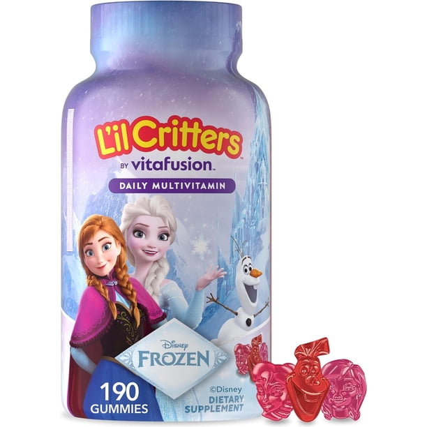 Gomitas Multivitamínicas Lil Critters Frozen 190 Unid | Lider