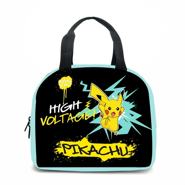 HOT Pokemon Kawaii Pikachu Student Anime Portable Lunch Box Cute ...