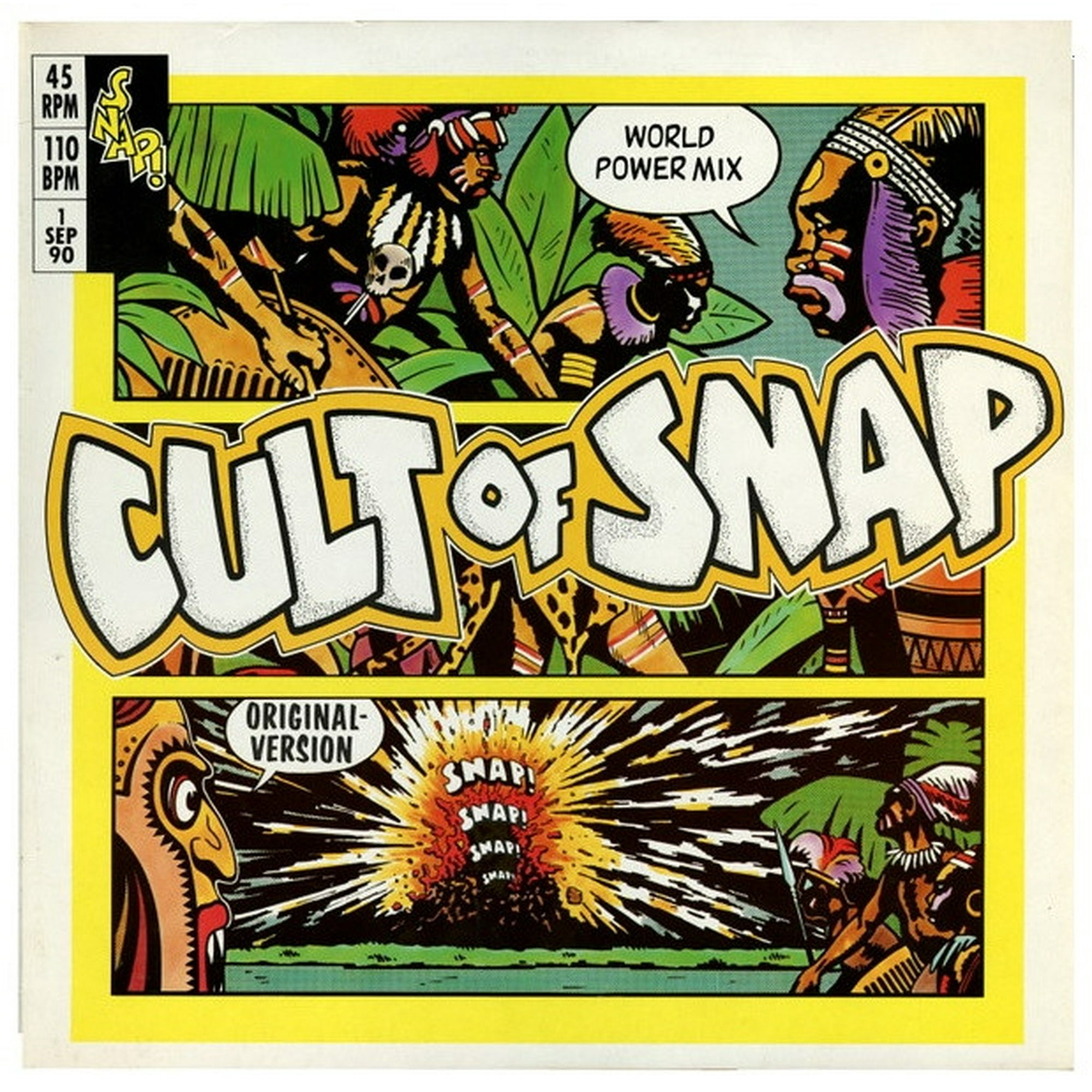 SNAP - CULT OF SNAP | 12" MAXI SINGLE VINILO USADO | Lider