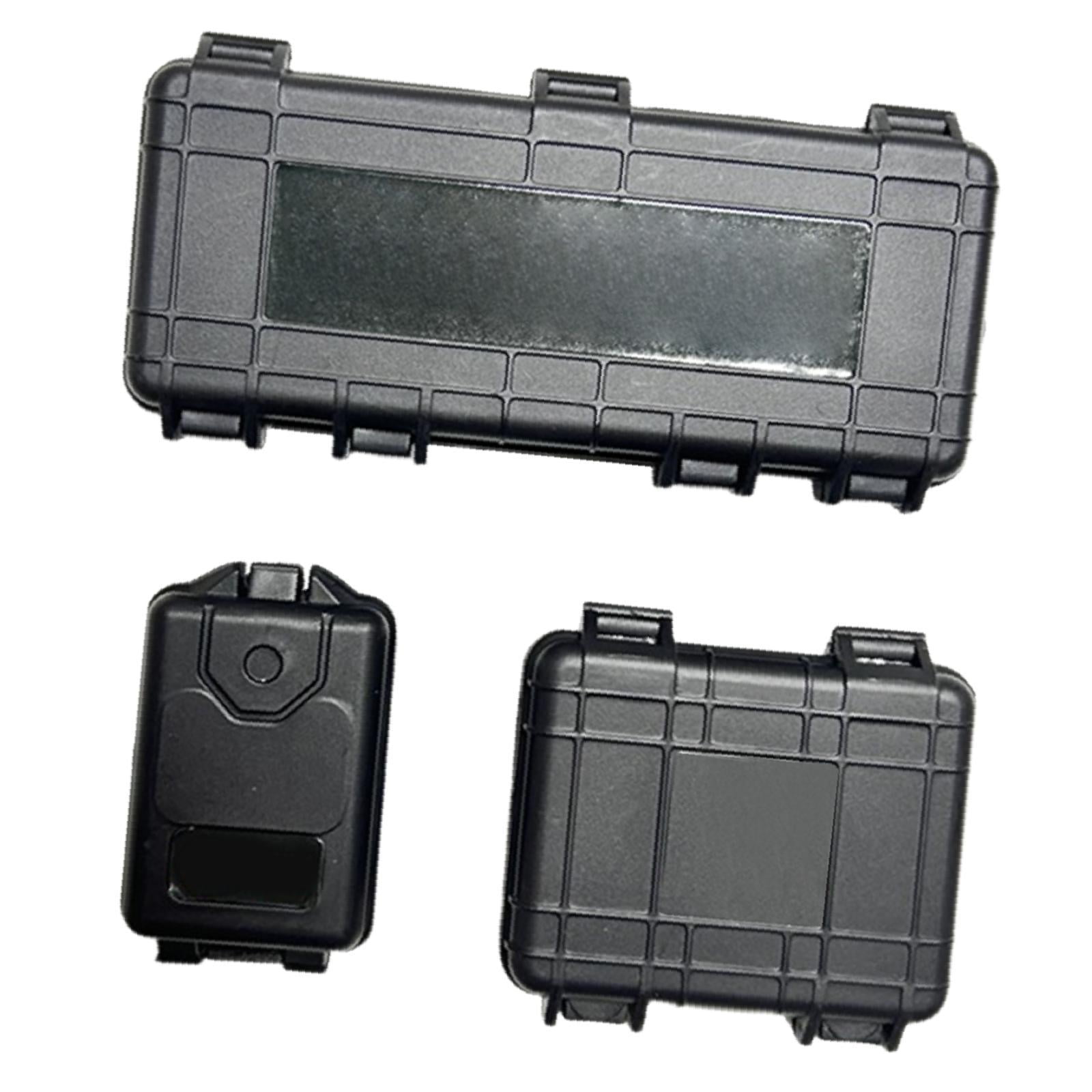 3 Uds 1/18 Figura De Acción Modelo Simulación Maleta Pecho (Color Negro ...
