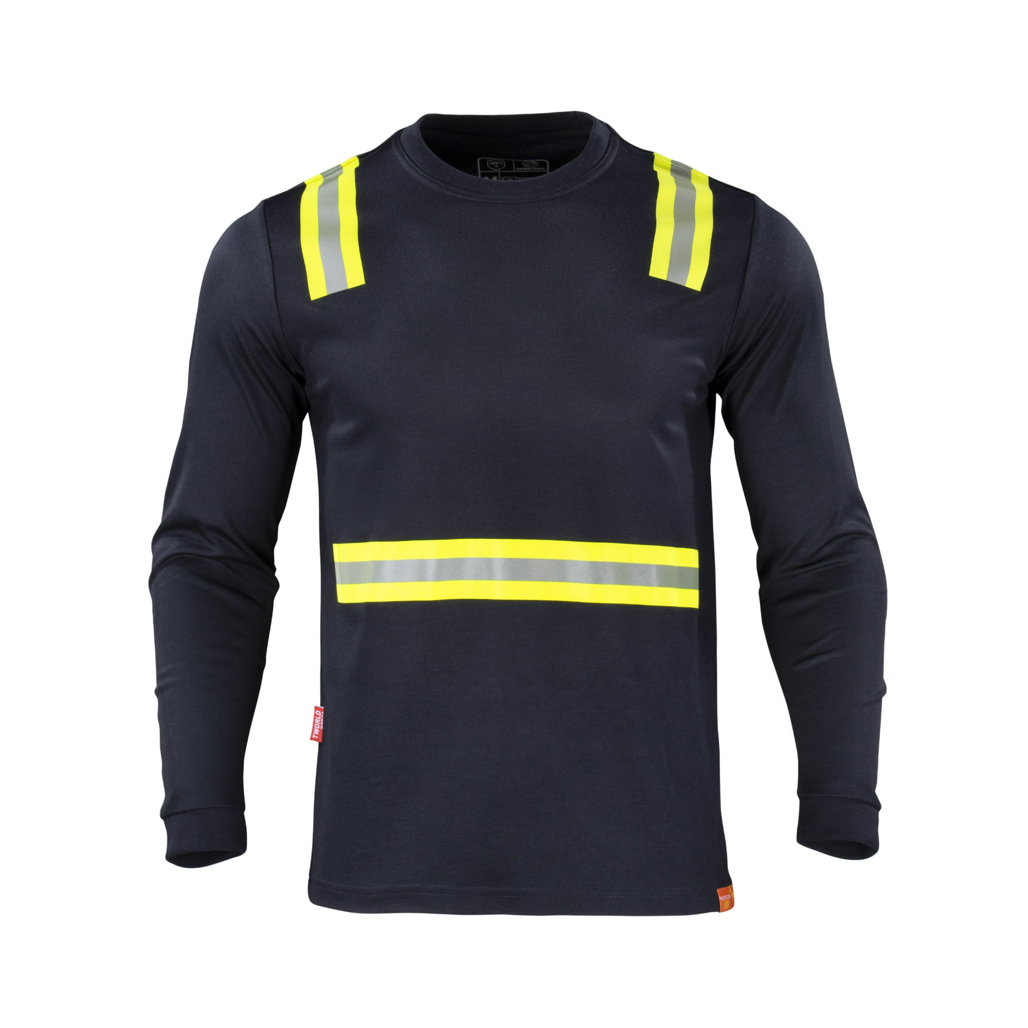 Polera Híbrida Dual Hi-Vis Manga Larga Azul Talla S | Lider