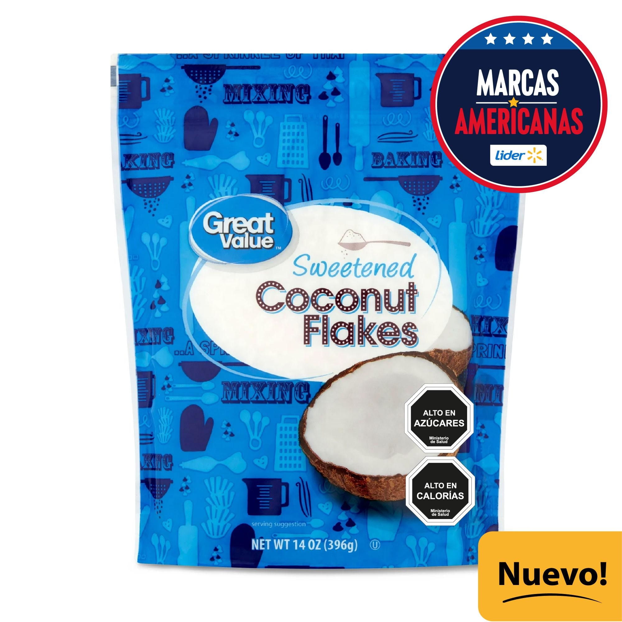 Coco rallado, 396 g | Lider