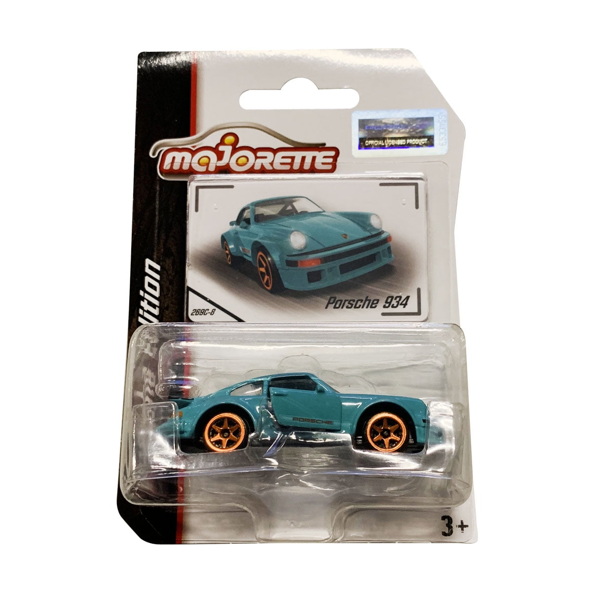 Porsche 934 - Celeste - Porsche Edition - 1:64 - Majorette | Lider