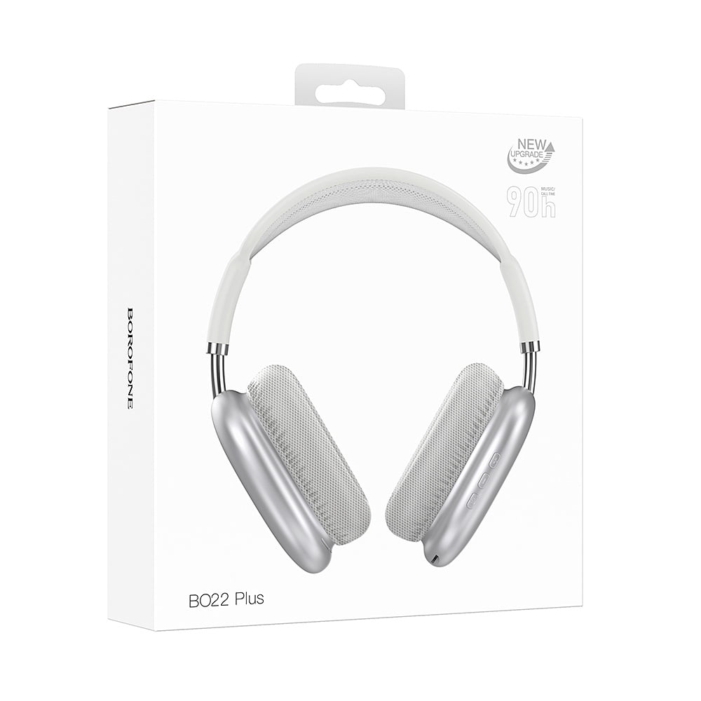 Audífonos Inalámbricos Borofone BO22 Plus - Color Plateado | Lider