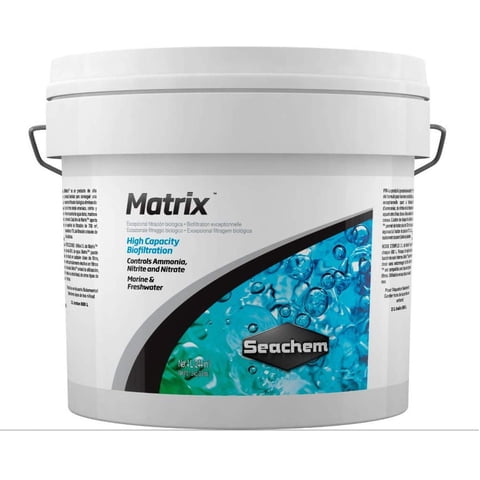 Bio Filter Support Media Seachem Matrix De 4 Litros Y 1