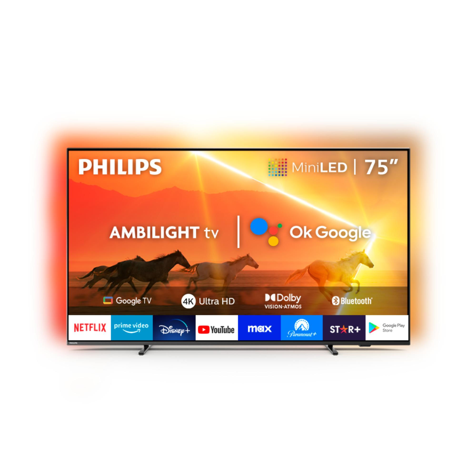 Televisor 75" MiniLED 4K UHD 75Pml9118 Smart TV Philips | Lider