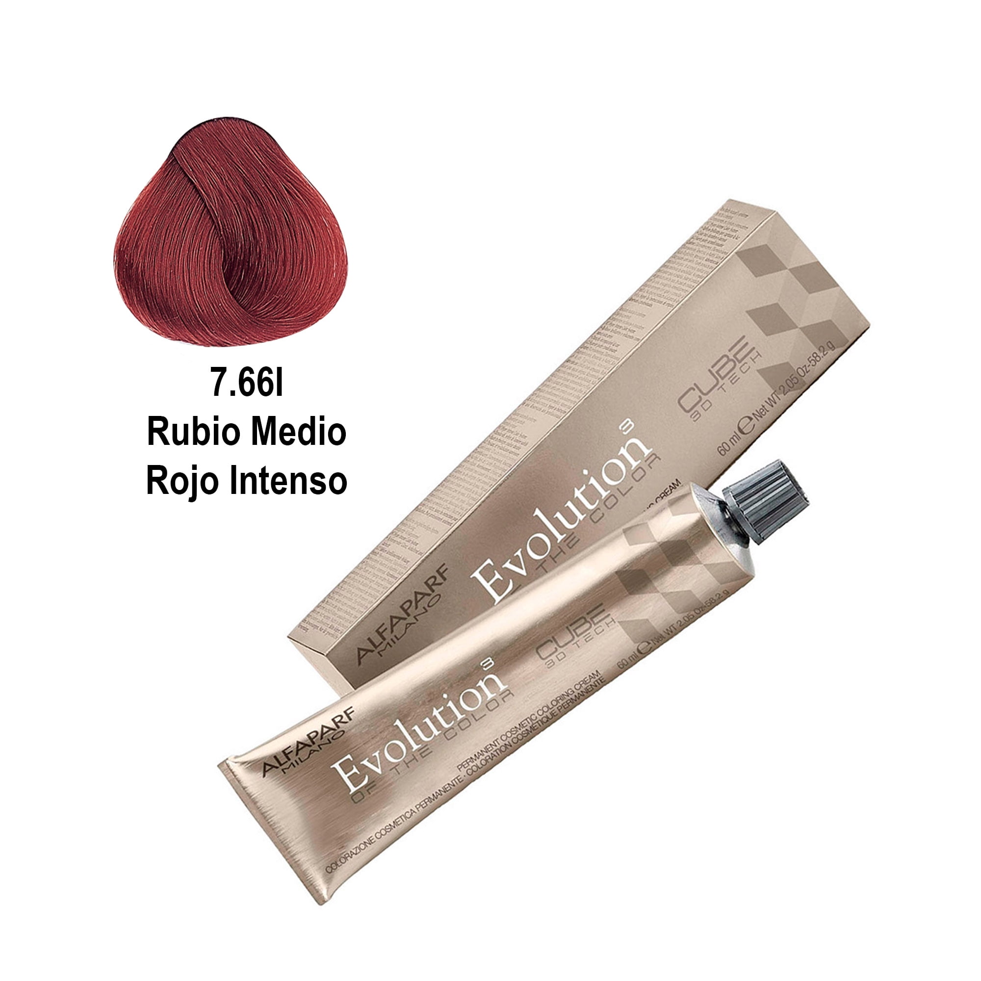 Tintura Profesional Para Cabello Evolution N° 7.66I | Lider