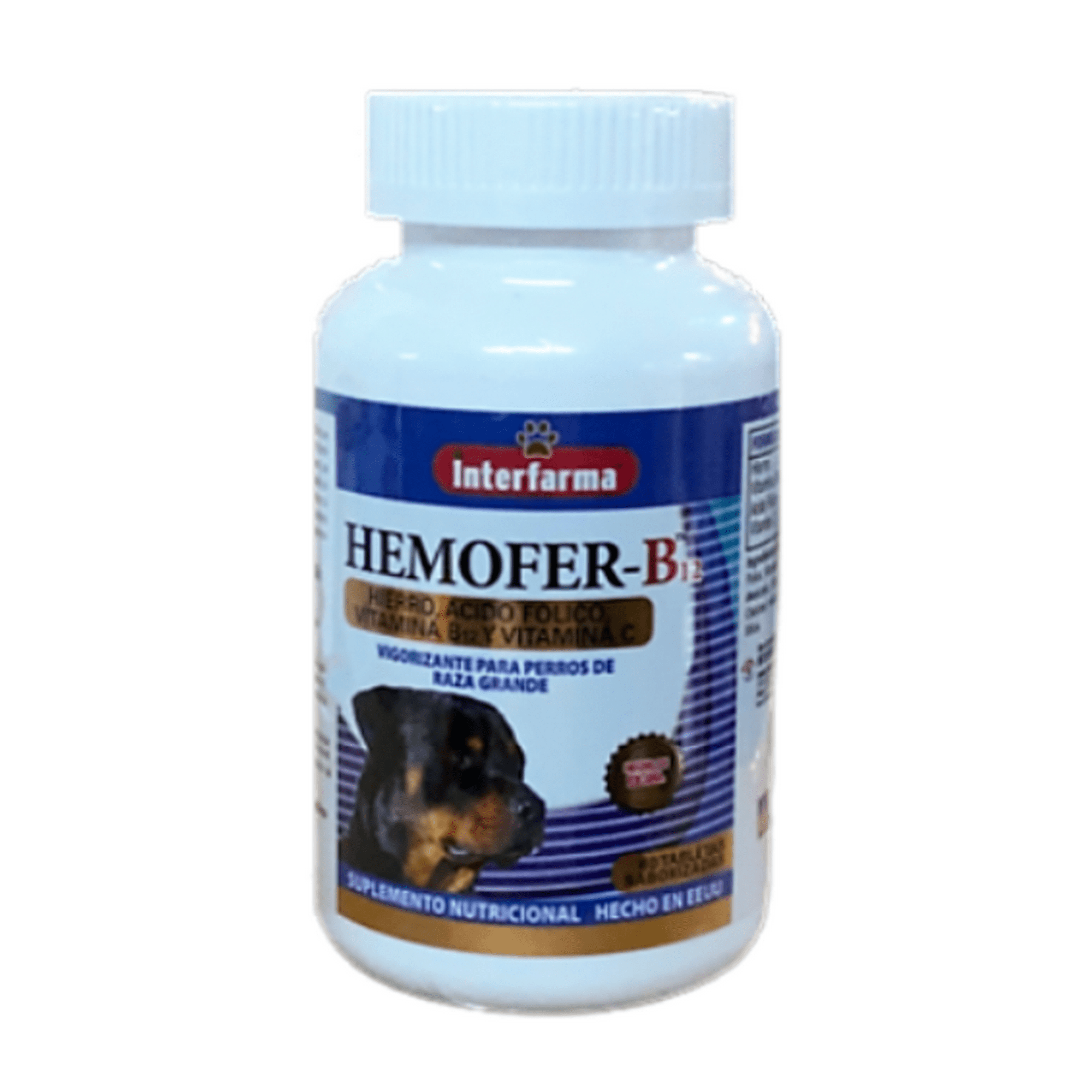 Hemofer B 12 Interfarma 60 comprimidos masticables | Lider