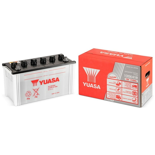 Batería de Camión Yuasa 120E41R - 110 AH y 843 CCA | Lider