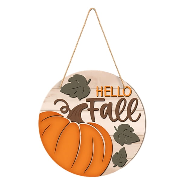 Letrero Colgante De Otoño, Fácil De Colgar, Versátil Para La Pared De ...