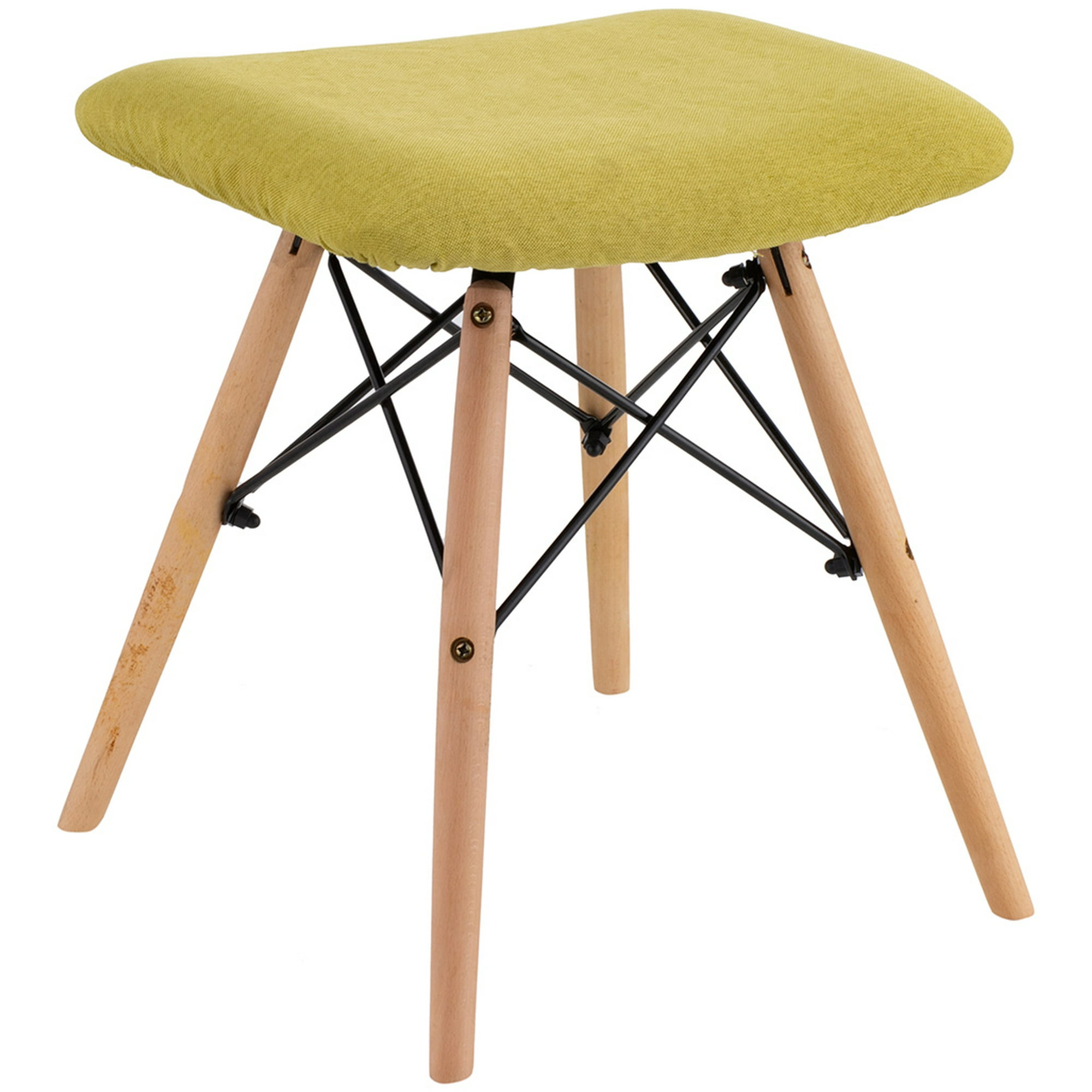 Piso Bajo Madera 45 Cm Henry Acolchado Verde | Lider