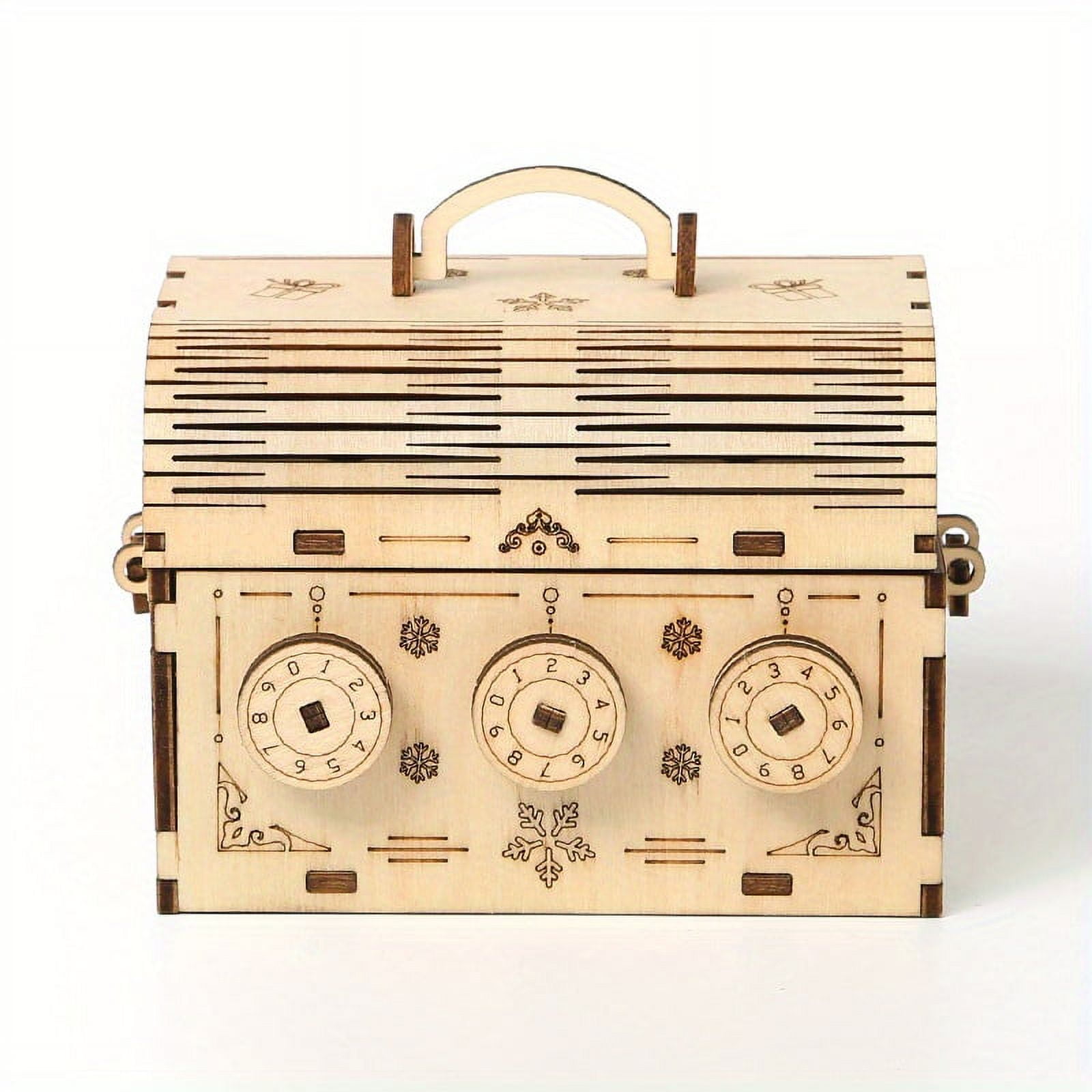 3D Wooden Puzzle Combination Box | Lider