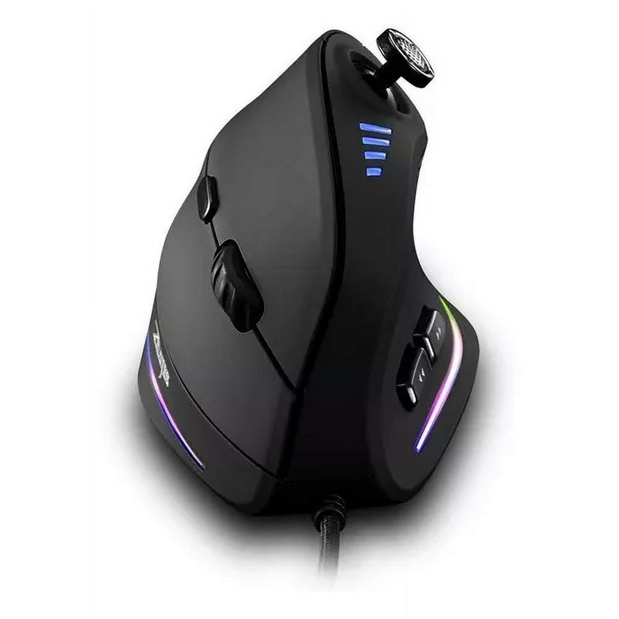 Mouse Ergonómico Gamer Rgb Zelotes 10.000 Dpi | Lider