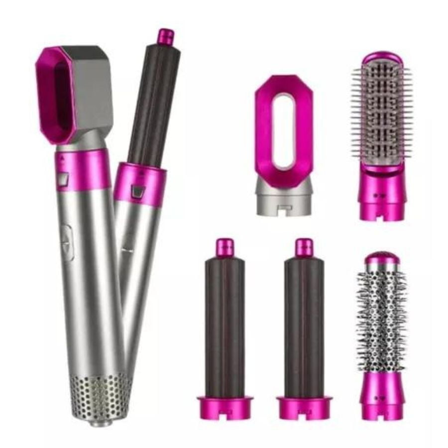 Cepillo Secador Rizador De Pelo 5 En 1 Multifuncional | Lider