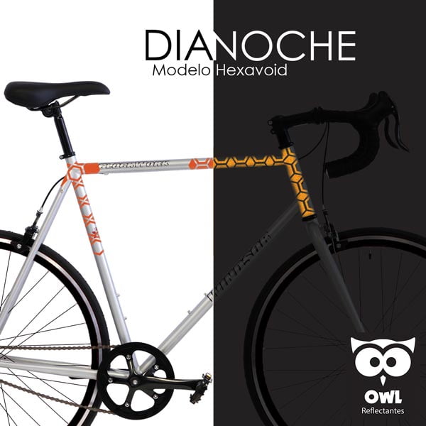 Reflectante Autoadhesivo Premask Hexavoid Naranjo | Lider