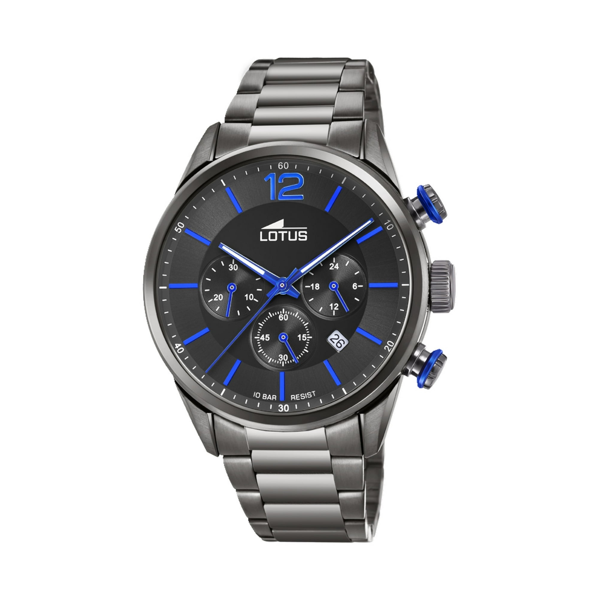 Reloj 18686/3 Lotus Negro Hombre Chrono | Lider