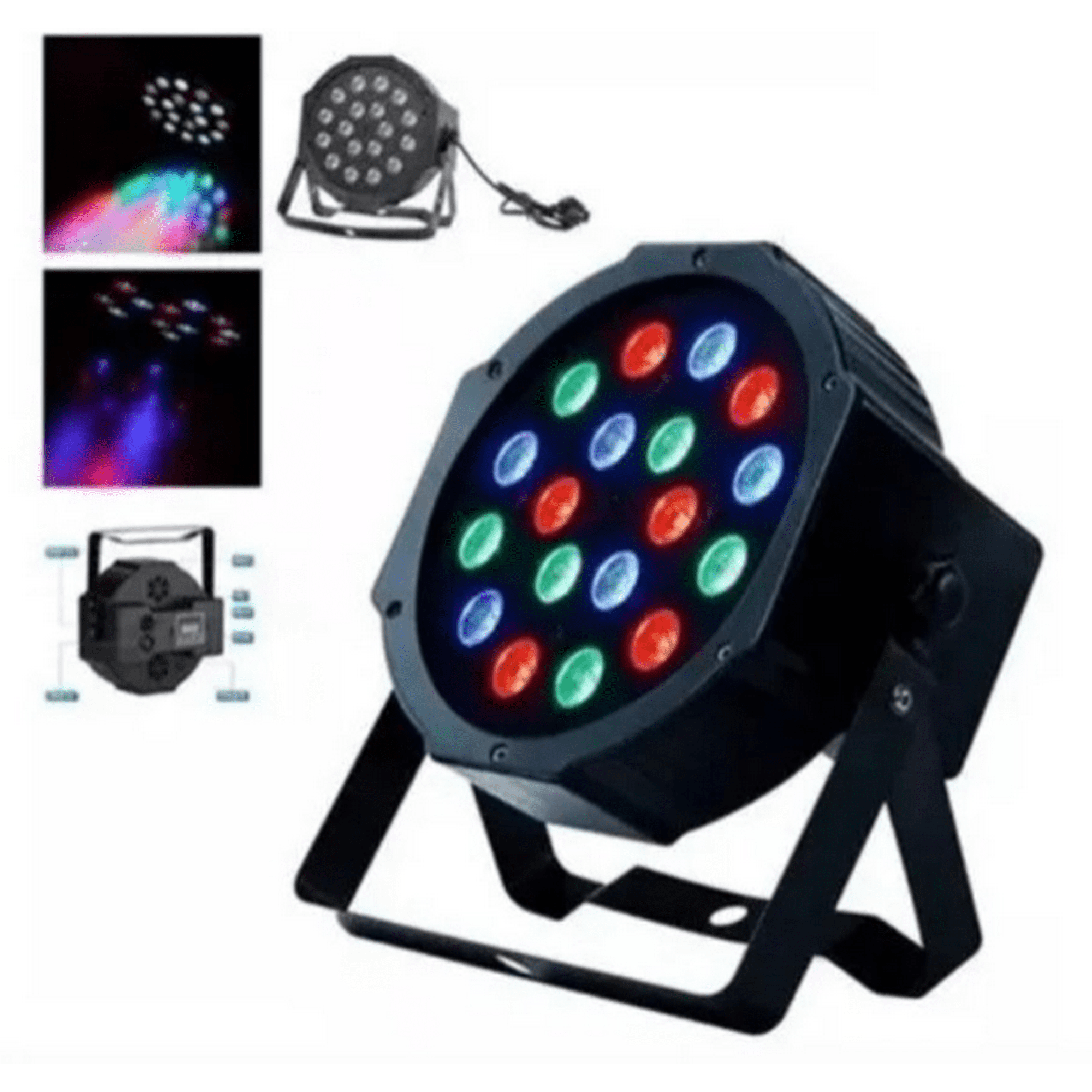 Foco Par 18 Led Rgb Fiesta | Lider