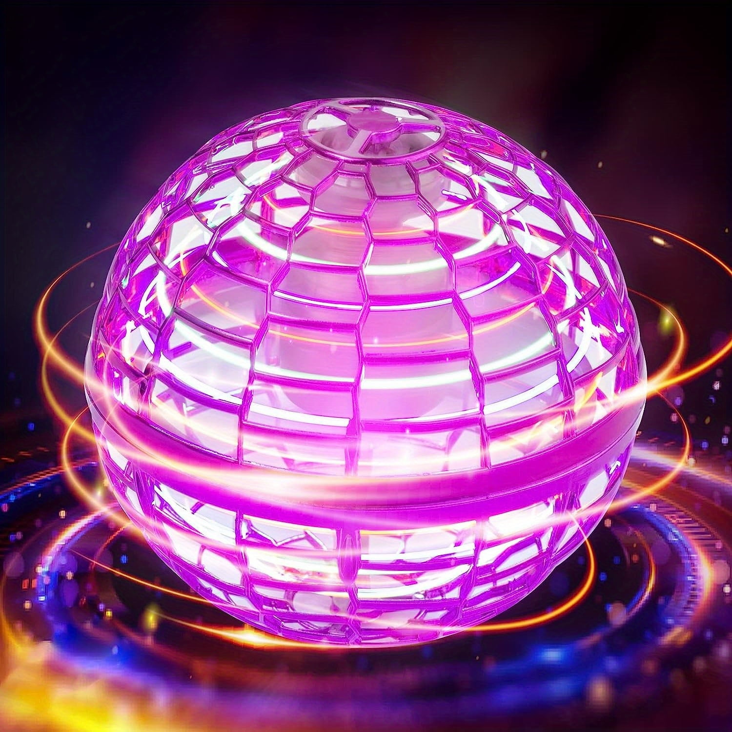 Upgraded Flying Ball Toy, Hand Controlled Flying Ball, Flying Spinner ...