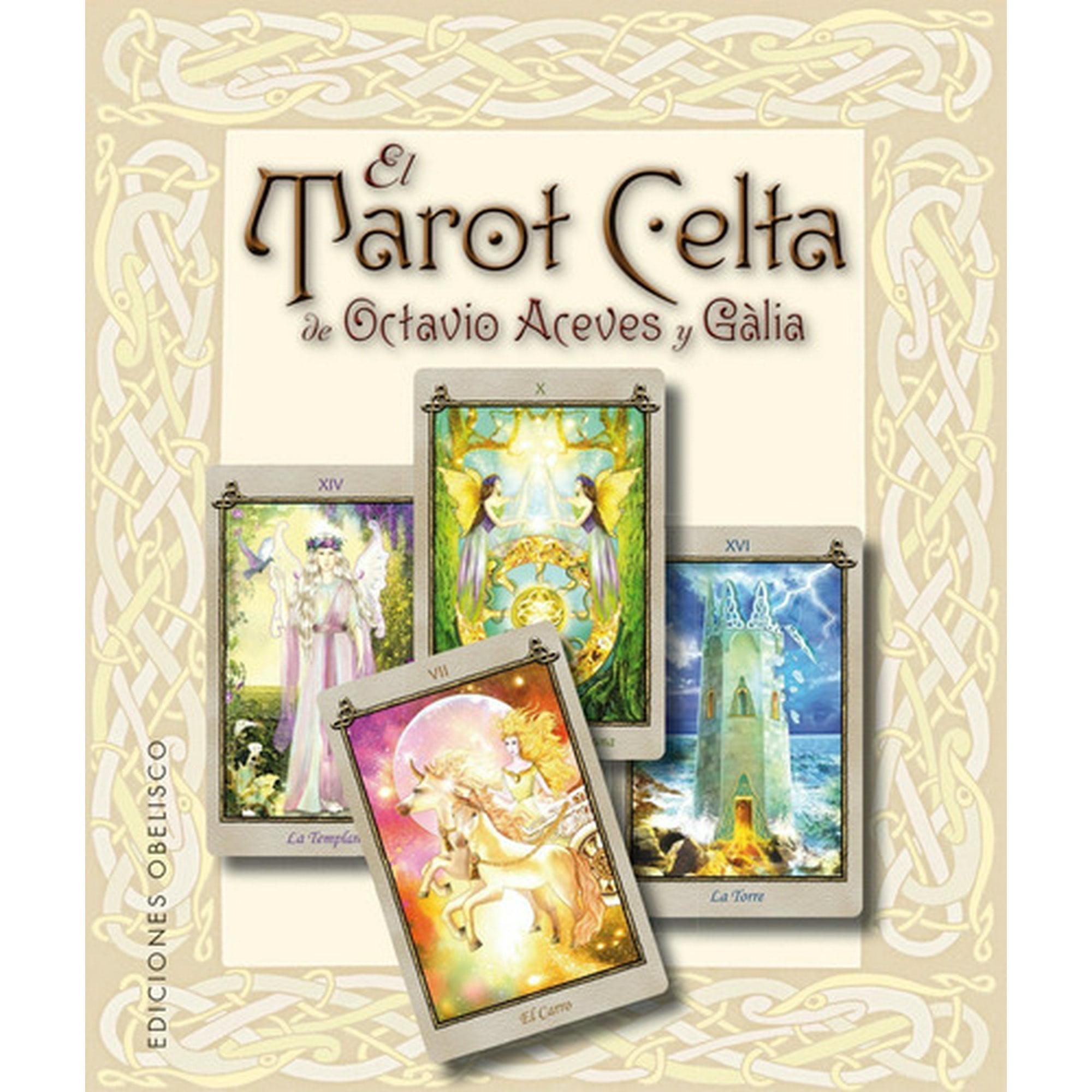 El Tarot Celta ( Libro + Cartas ) - Octavio Aceves; Gália | Lider