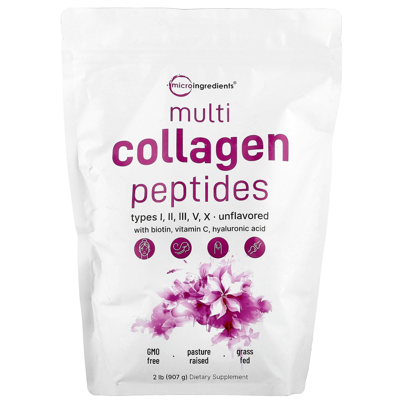 Suplemento, microingredientes, péptidos de colágeno múltiple, 2 kg | Lider