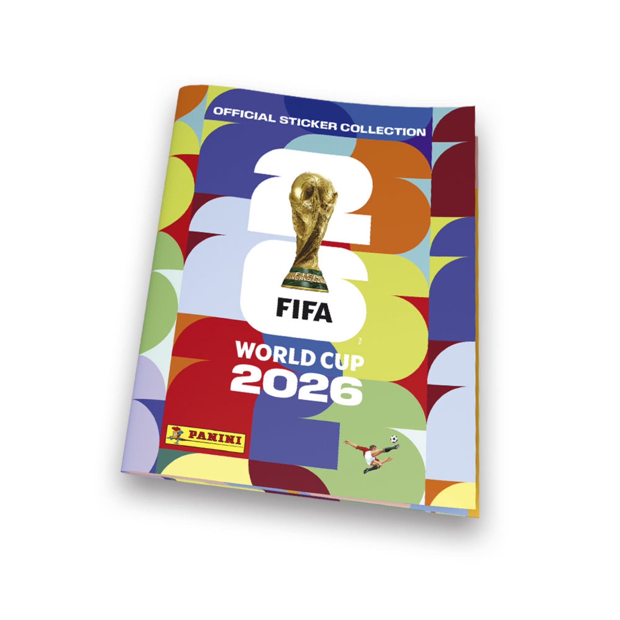 Panini Pack 25 Sobres Stickers Mundial De Fútbol Fifa 2026