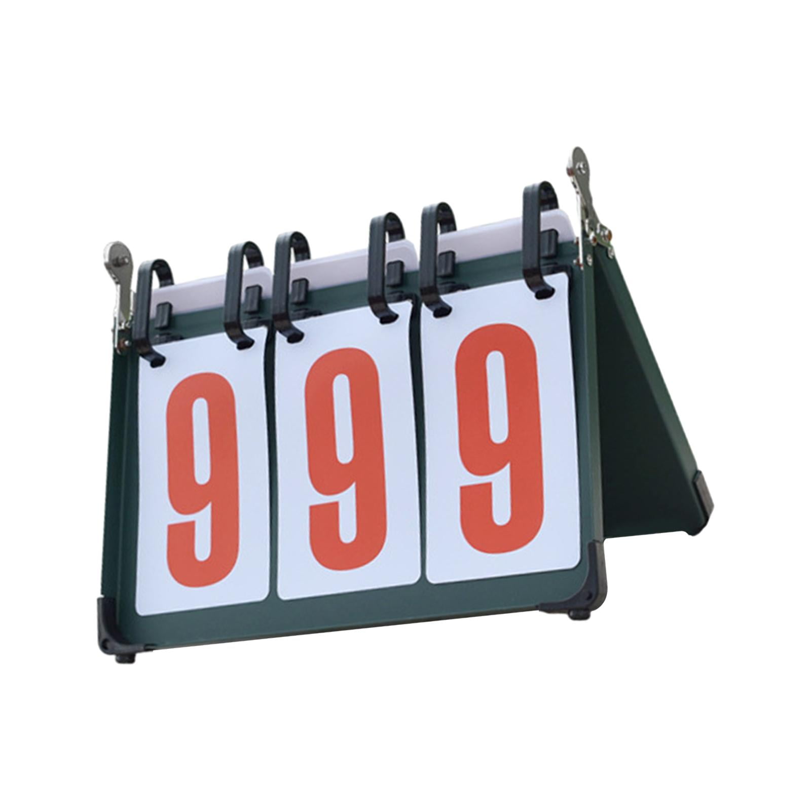 Tabletop Score Flippers Marcador Deportivo Múltiple Para Bádminton De ...