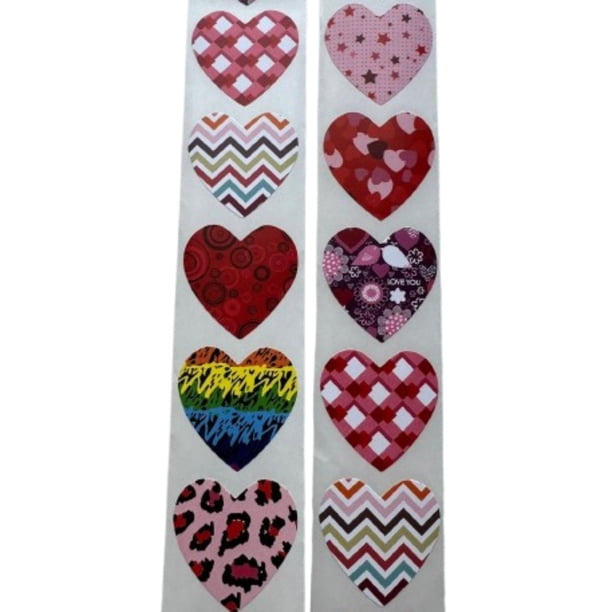 Stickers Corazon A 100un 2,5cm blanco | Lider