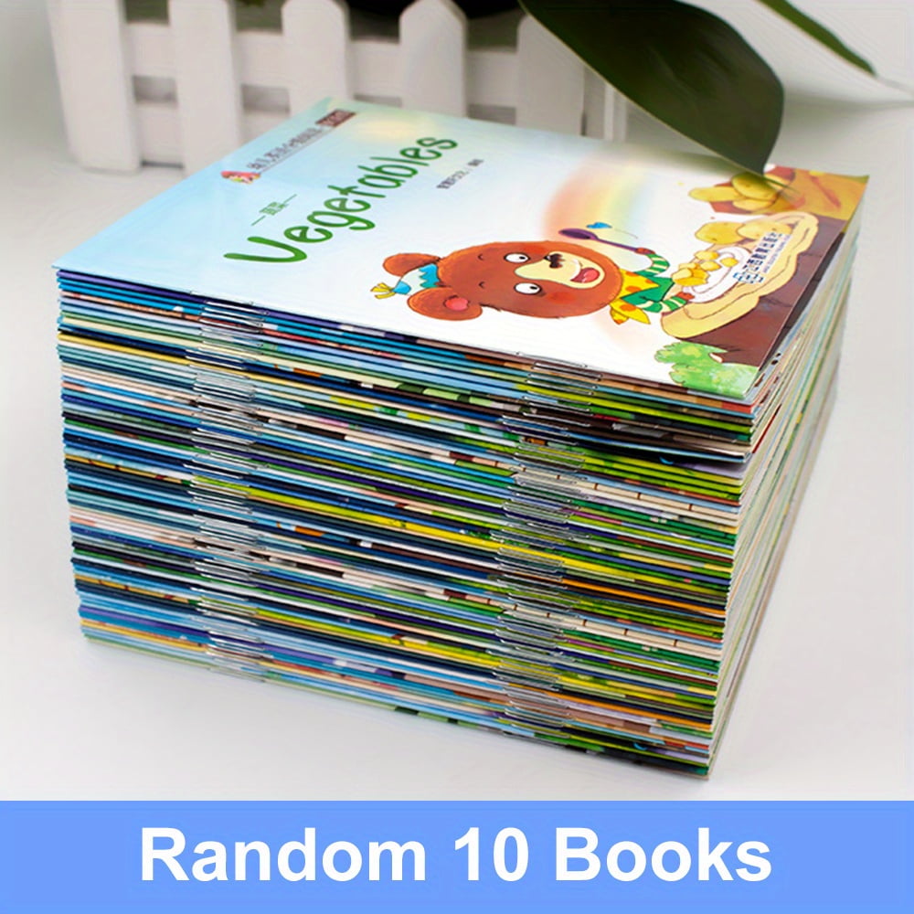 100 Books Set English Words Learning Reading Books For Children Kids ...