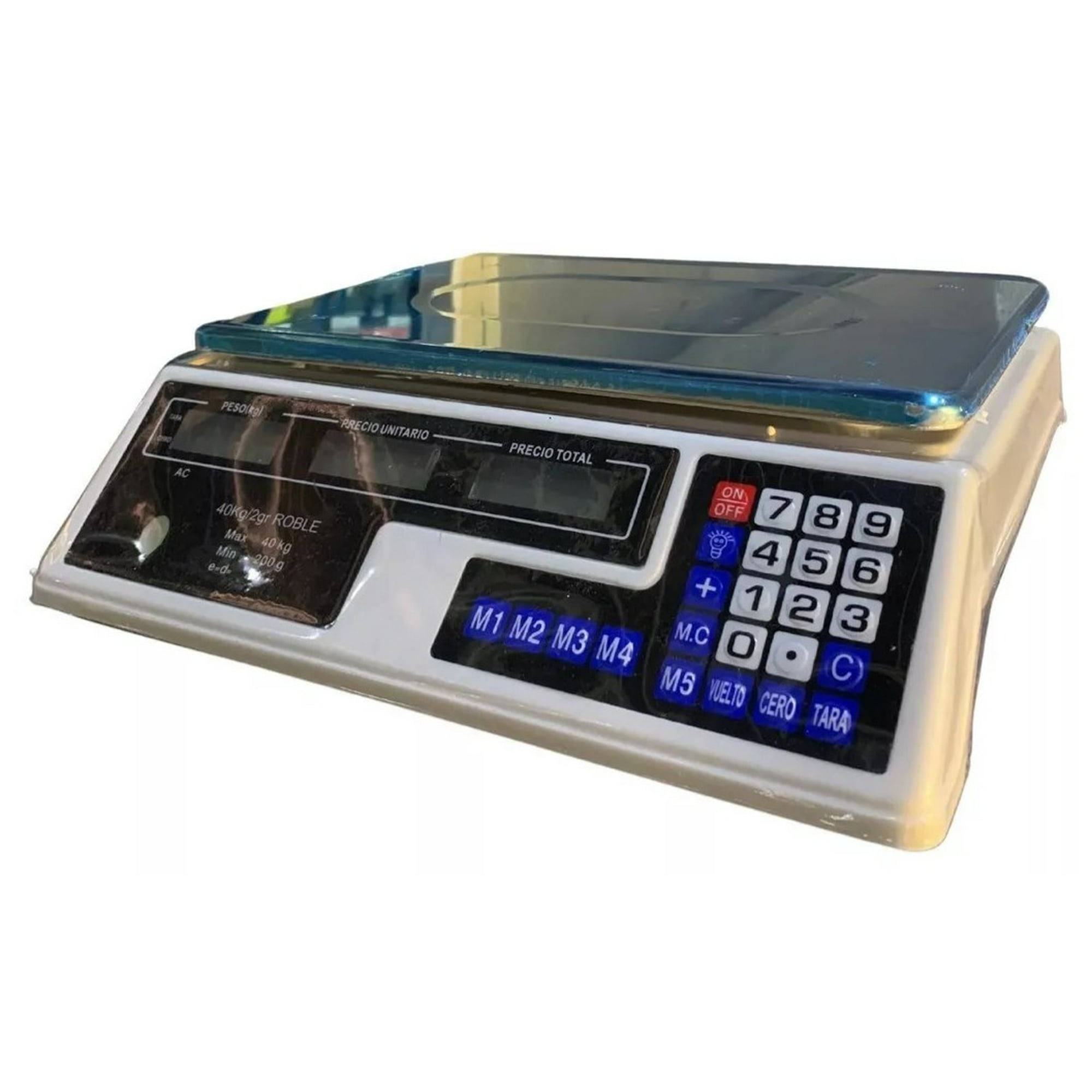 Balanza 40kg Pesa Recargable Digital Almacén Negocio Electró | Lider