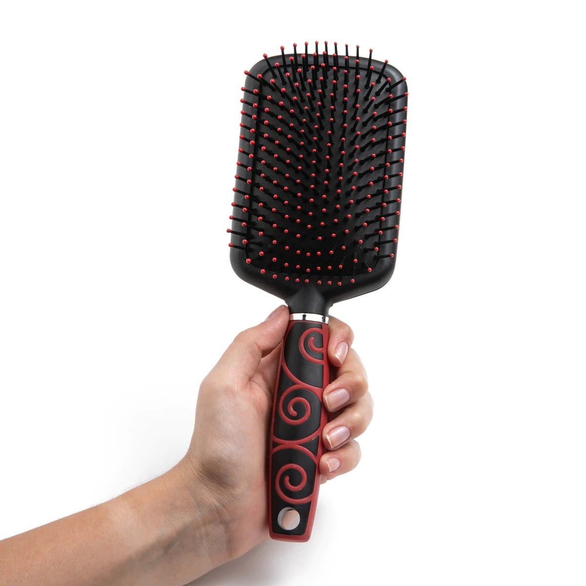 Cepillo Paleta Grande Rojo Negro | Lider
