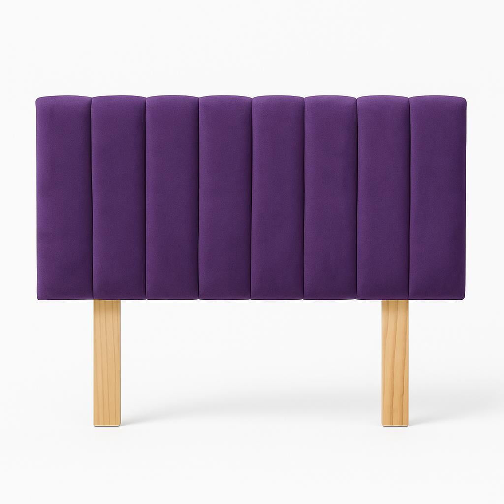 Respaldo 2 Plazas Tubular Morado | Lider